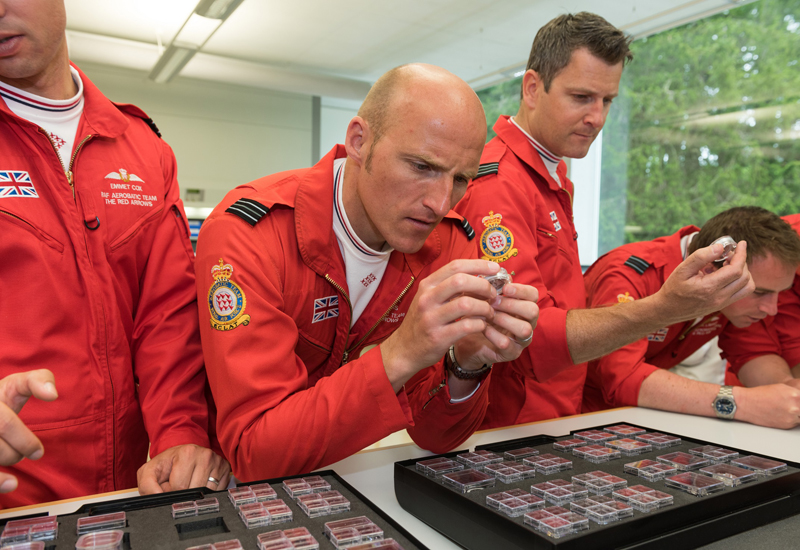 IN PICS: Red Arrows visit Breitling - WATCHPRO USA