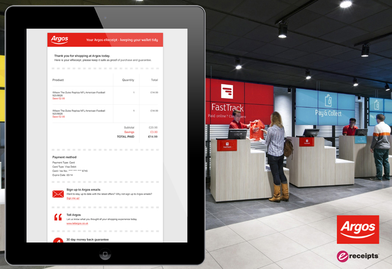 Argos moves receipts from bag to inbox - WATCHPRO USA
