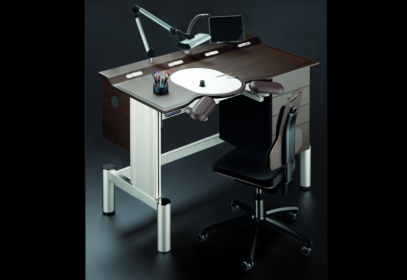 Bergeon unveils slick ergonomic watchmaking bench - WATCHPRO USA
