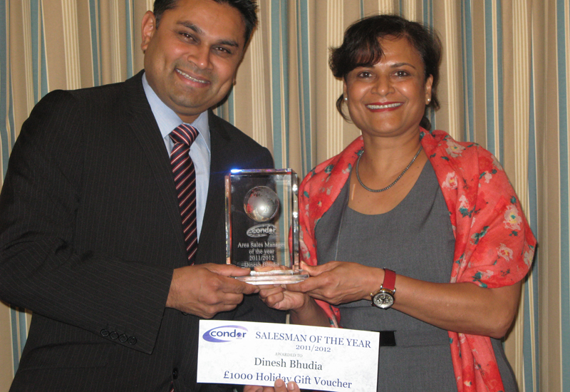 Dinesh Bhudia is Condor's Salesman of the Year - WATCHPRO USA