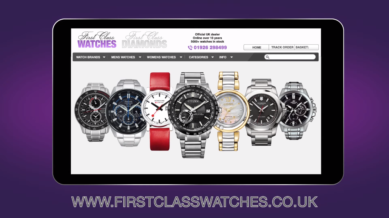 IN VIDEO: First Class Watches TV ad