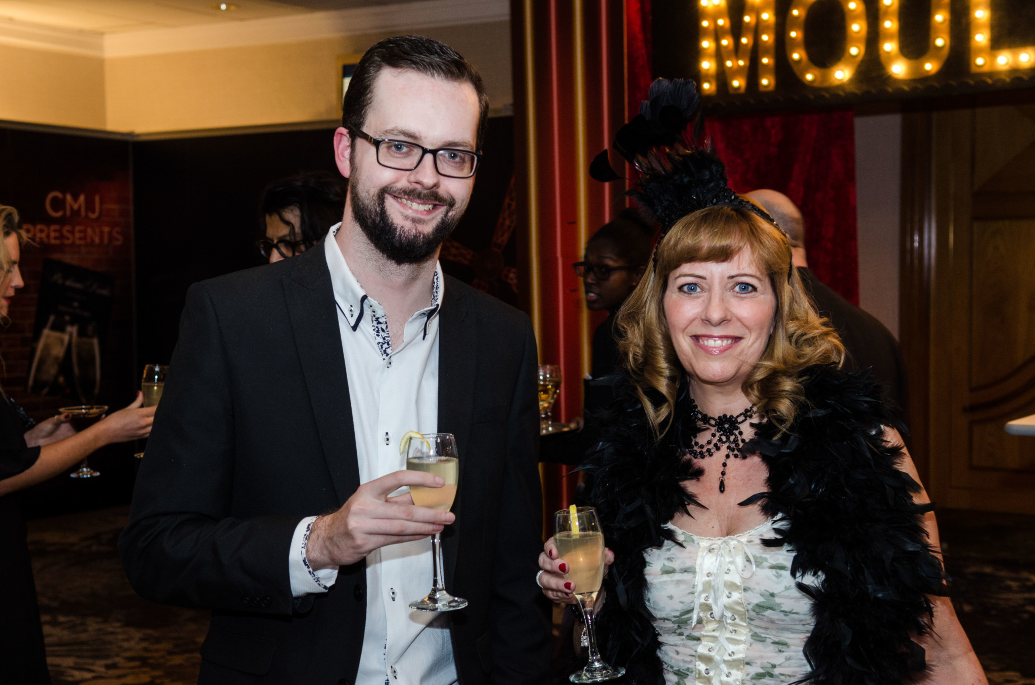 IN PICTURES: CMJ retailers and suppliers high-kick into Moulin Rouge party