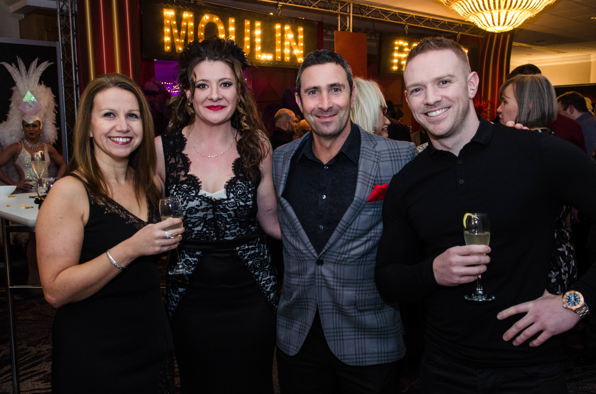 IN PICTURES: CMJ retailers and suppliers high-kick into Moulin Rouge party