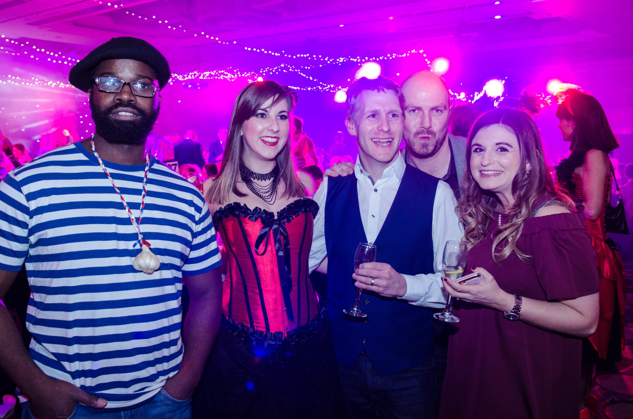 IN PICTURES: CMJ retailers and suppliers high-kick into Moulin Rouge party