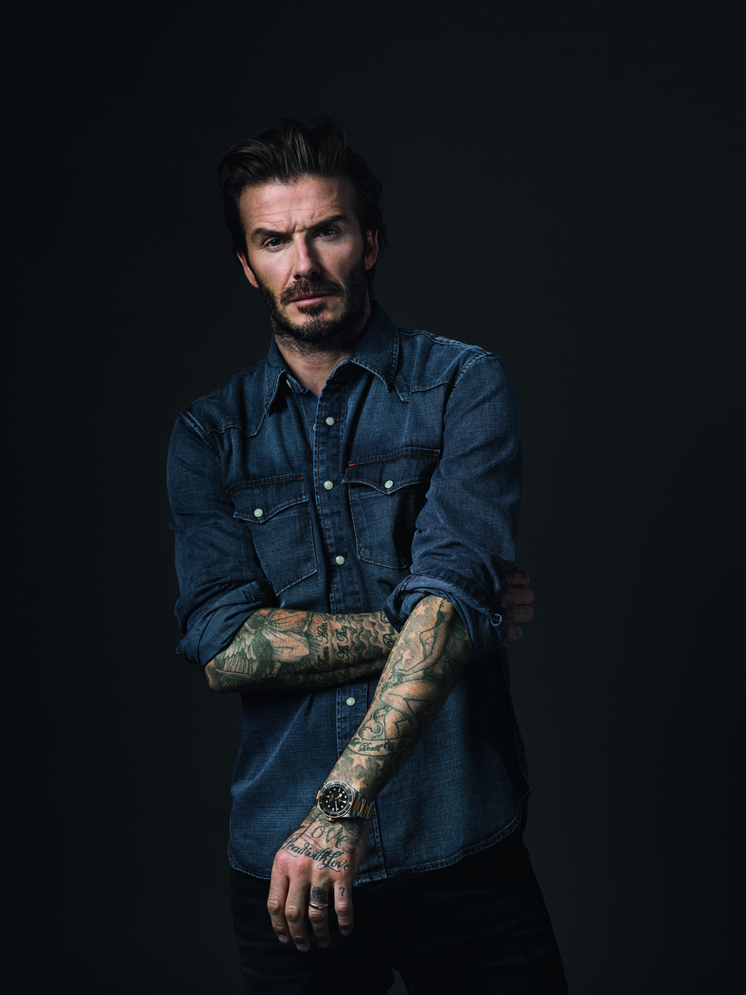 David Beckham Modeling Pictures
