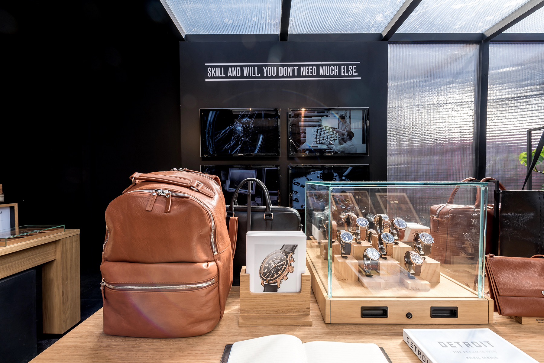 IN PICTURES: Shinola's pop-up presentation at Clerkenwell Design Week