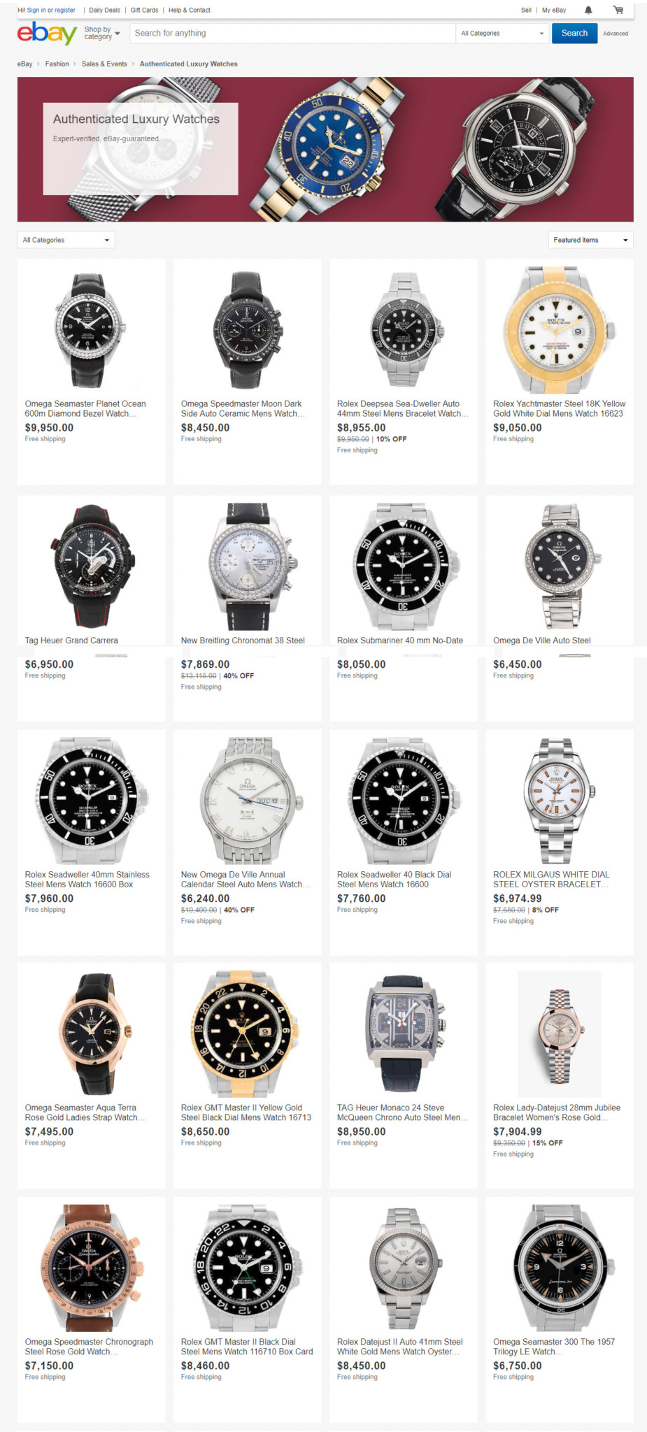 THE BIG INTERVIEW: Inside Ebay's billion dollar luxury watch business