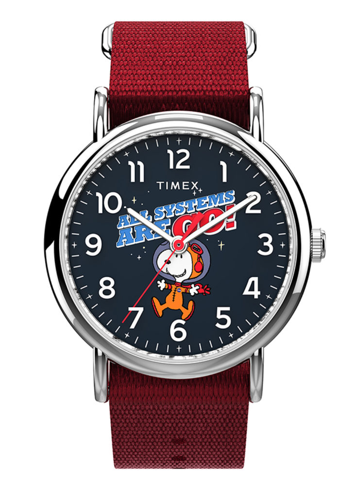 Snoopy appears on Timex moon watch collection to celebrate 1969 Apollo ...