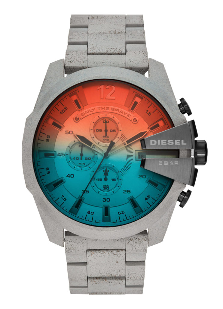 Diesel makes limited edition watch out of concrete - WATCHPRO USA