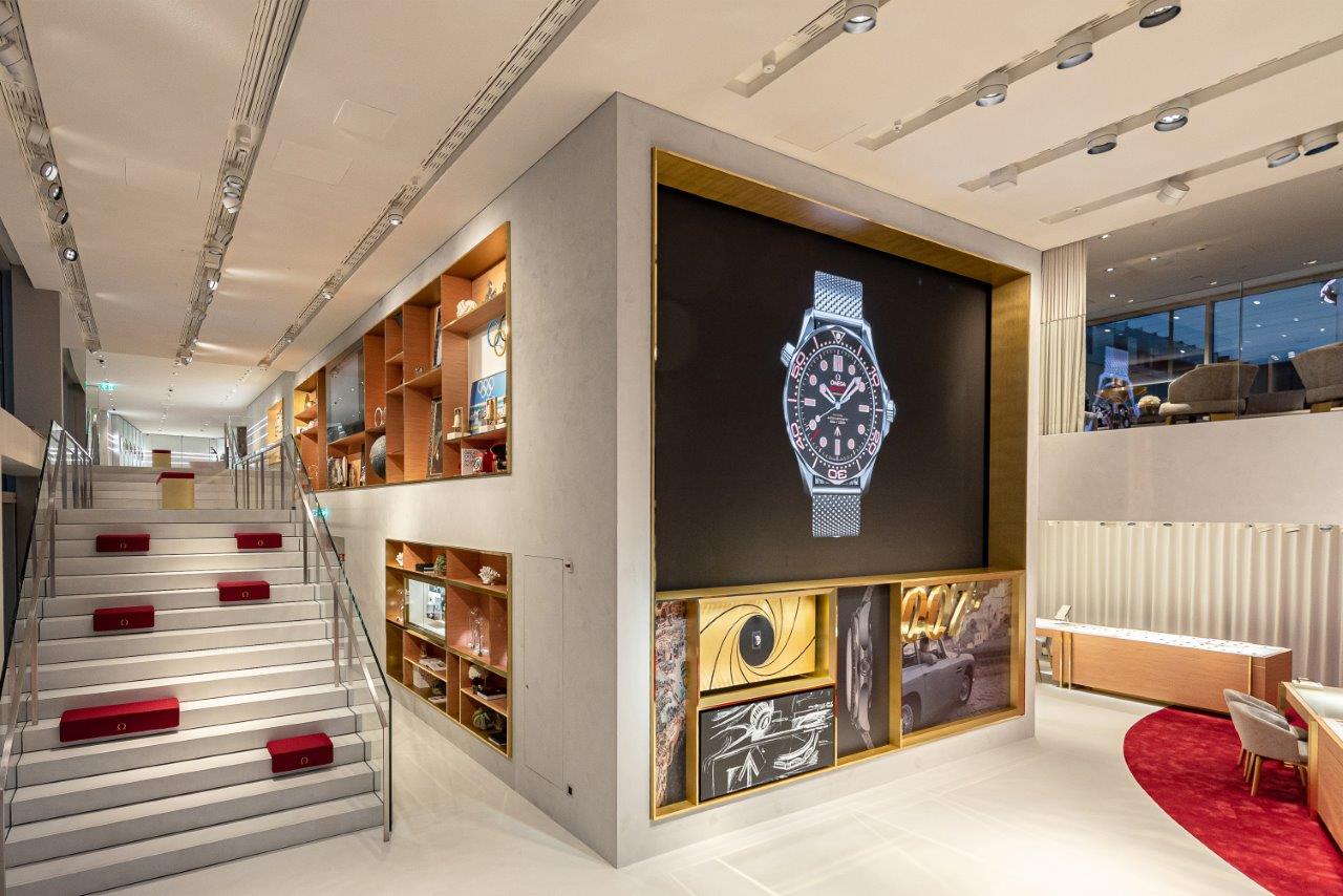 IN PICTURES: Take a tour of Omega's latest luxury boutique concept ...