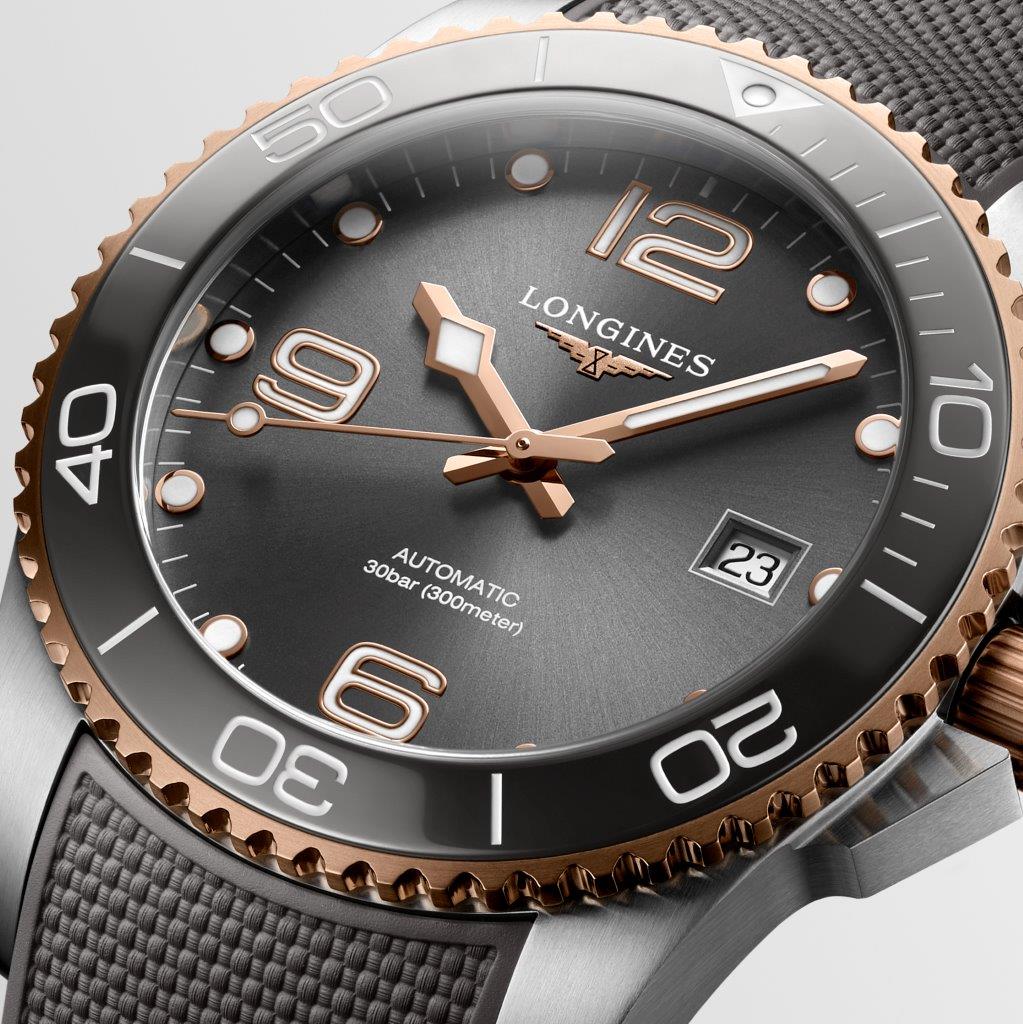 Longines deepens dive watch collection with two-tone HydroConquests