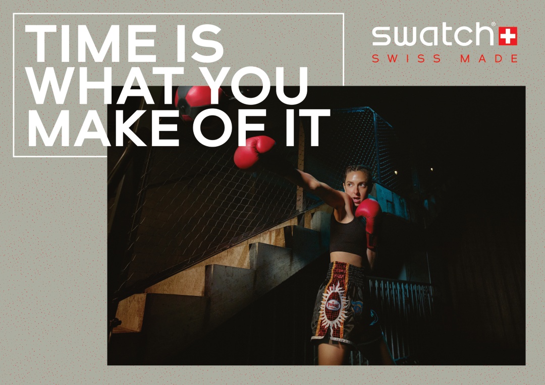 Swatch encourages the world to live free of worry and make the most of ...