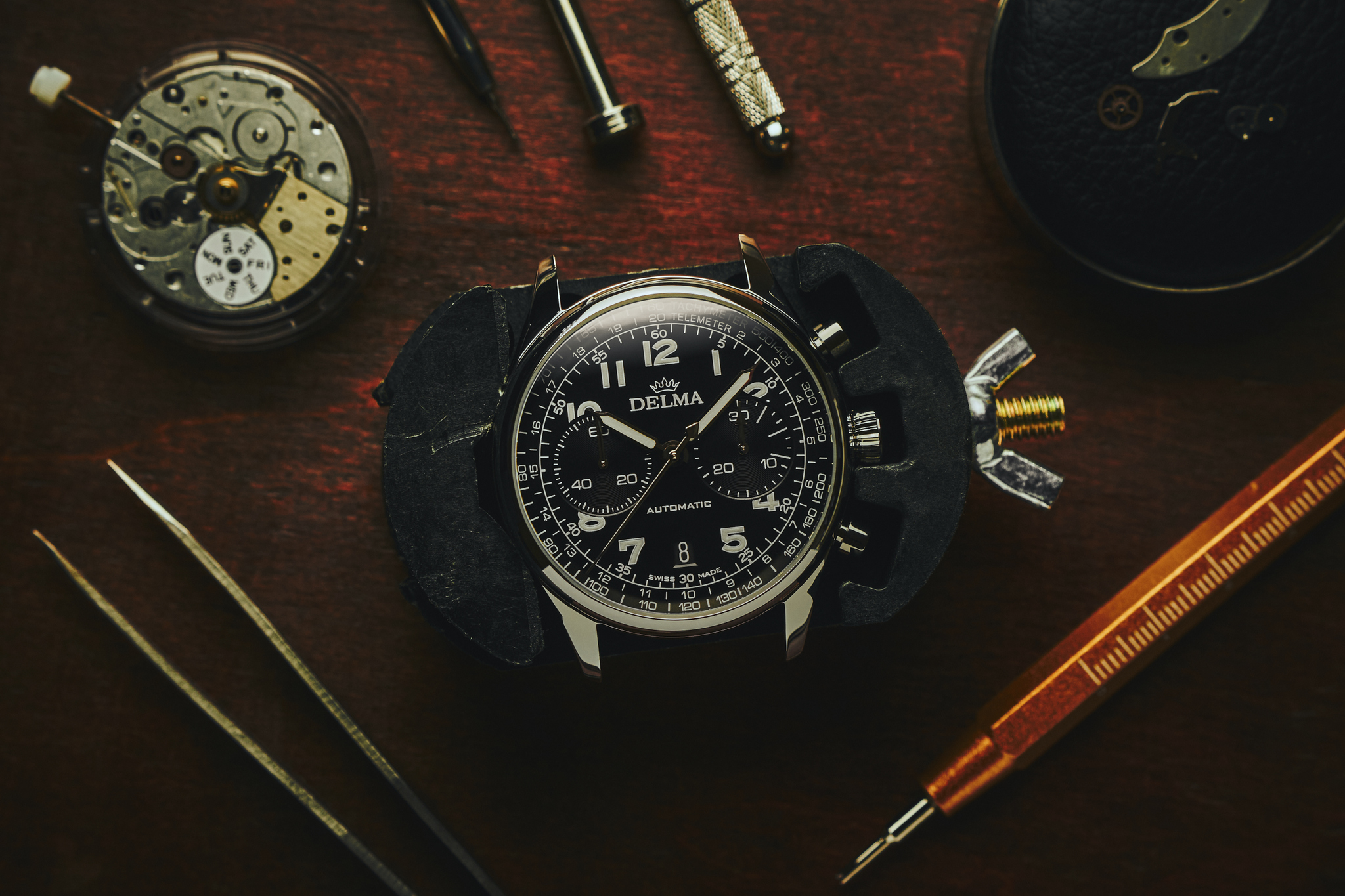 Delma pays homage to its first chronograph 75 years on with classic ...