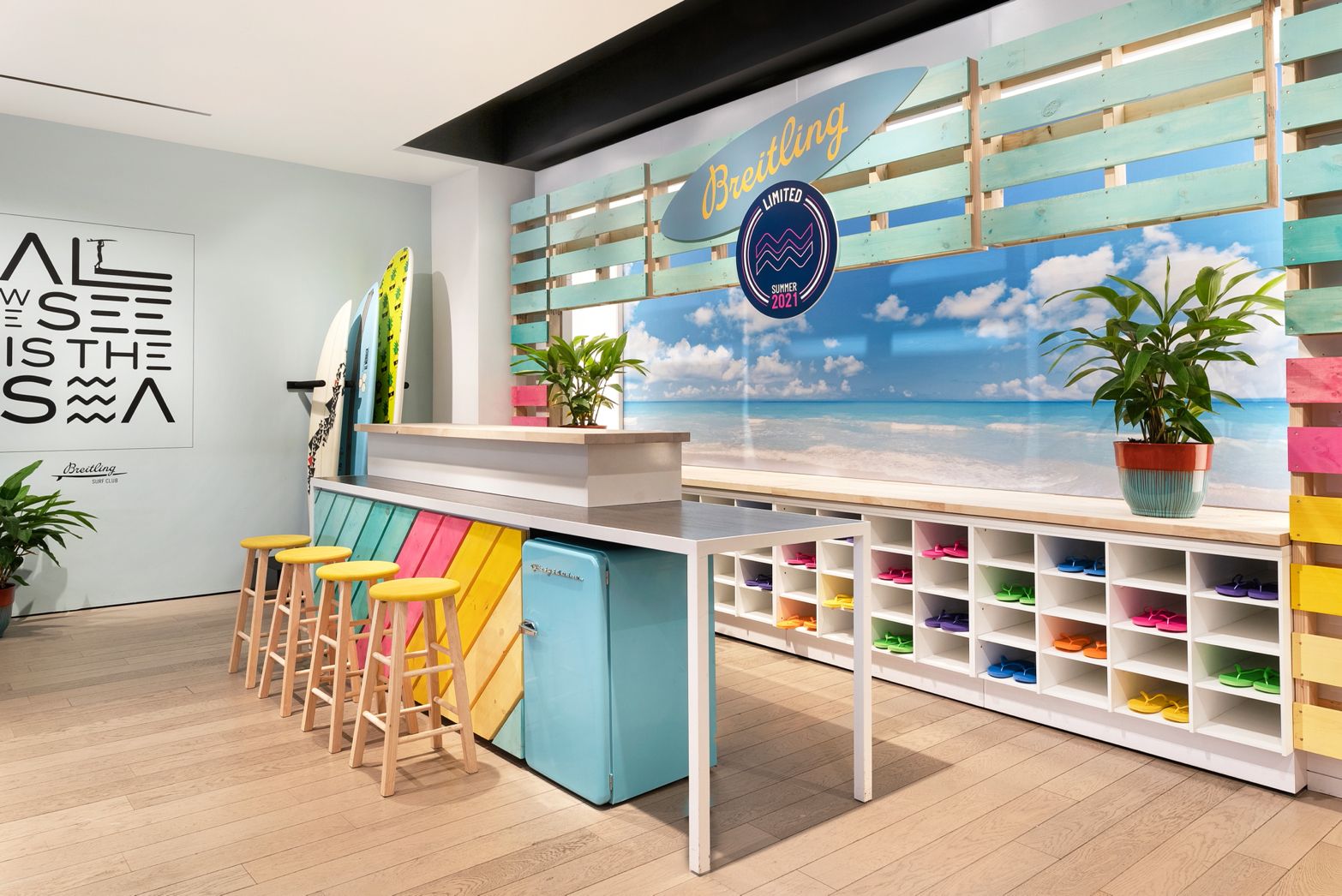 Breitling pop-up brings splash of the seaside to Manhattan