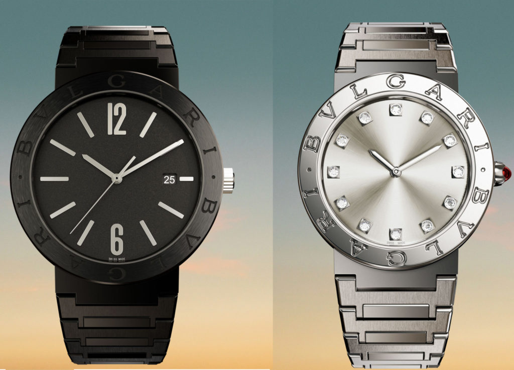Black and silver models added to Bulgari Bulgari collection - WATCHPRO USA