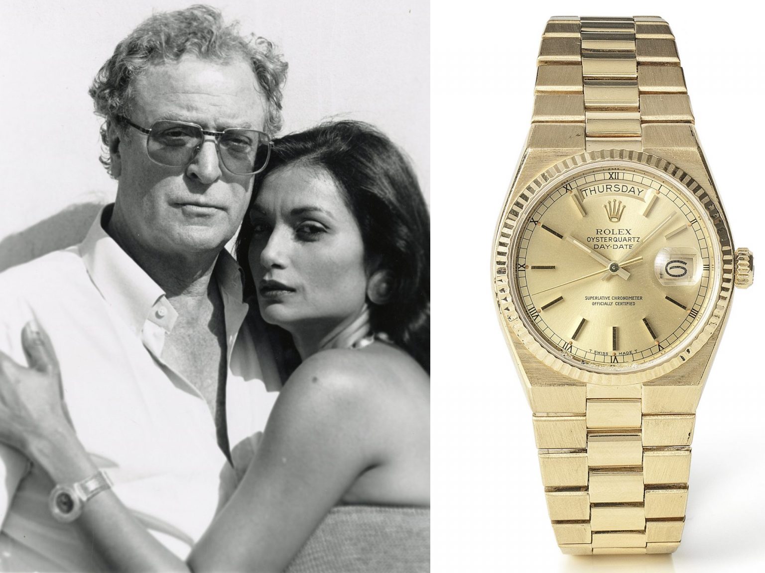 Michael Caine blows the doors off his watch collection - WATCHPRO USA