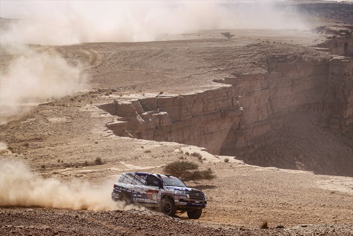 G-SHOCK makes a Mudmaster with Toyota's Dakar Rally Land Cruiser team