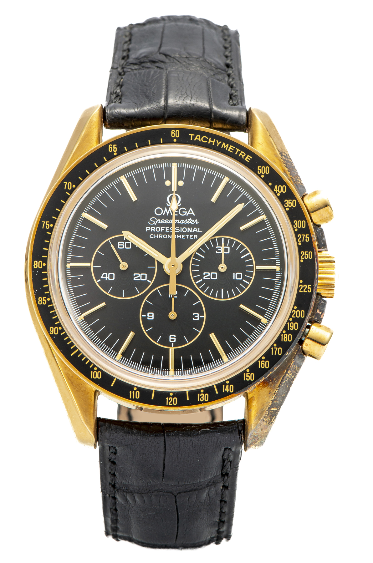 Golden Omega Speedmaster that spent a year orbiting Earth appears at ...
