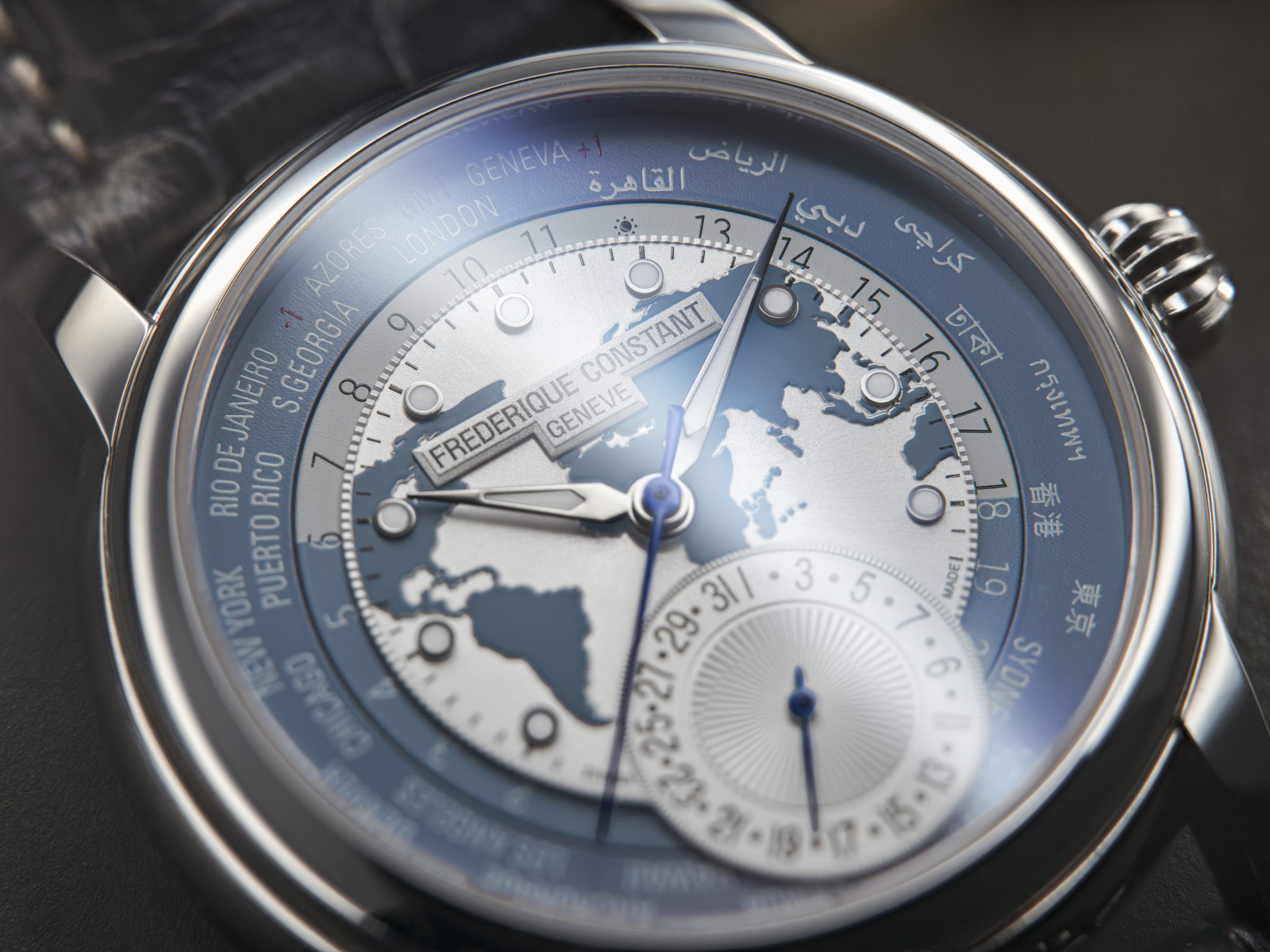 Frederique Constant extends its Classics Worldtimer Manufacture ...