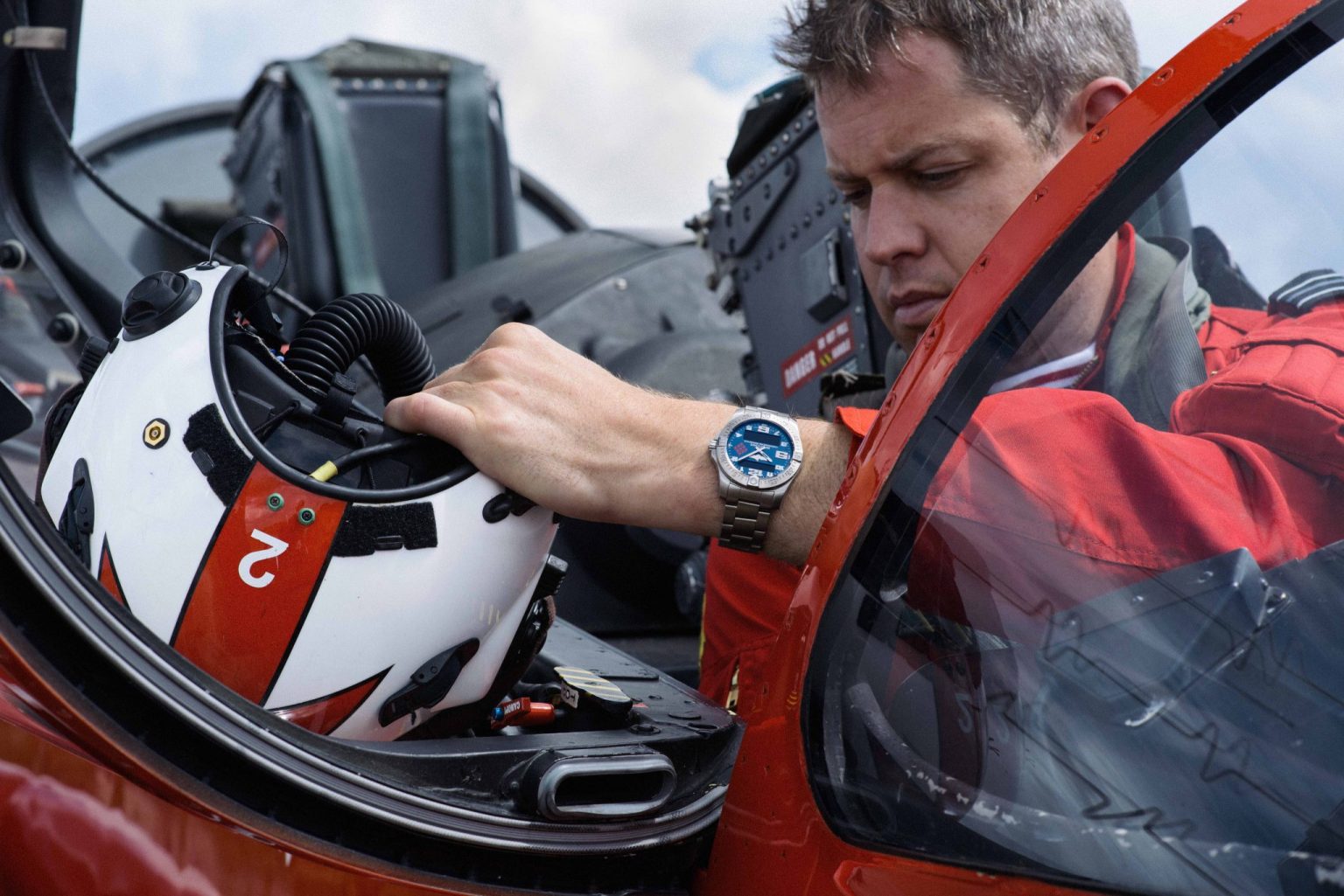 Breitling opts for precision Aerospace watch for latest Red Arrows ...
