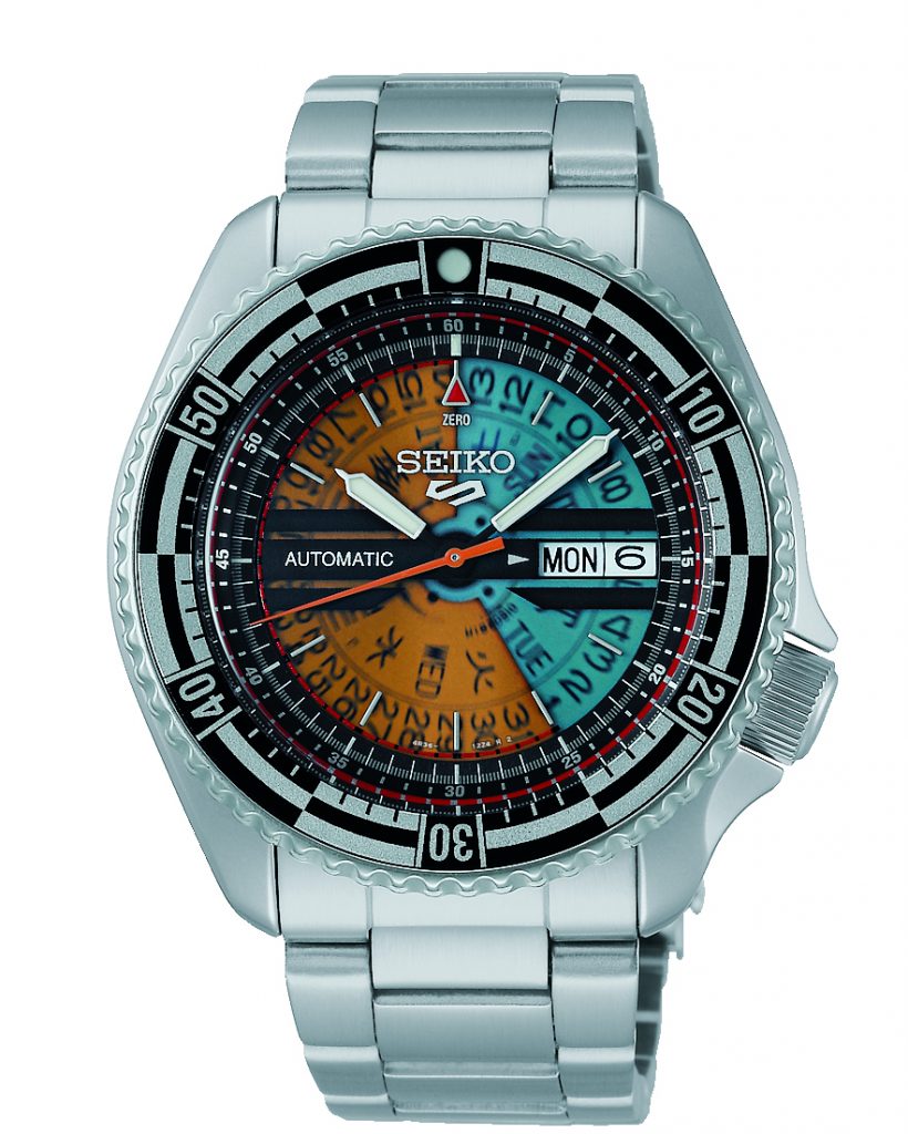 Kosuke Kawamura designs collage dials for the latest Seiko 5 Sports ...