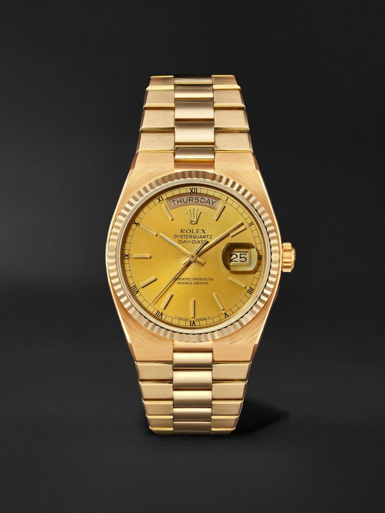 Rolex King Midas appears on Mr Porter - WATCHPRO USA