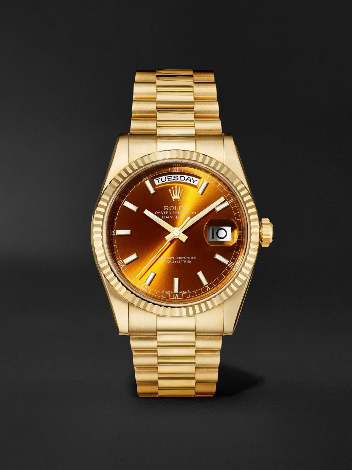 Rolex King Midas appears on Mr Porter - WATCHPRO USA