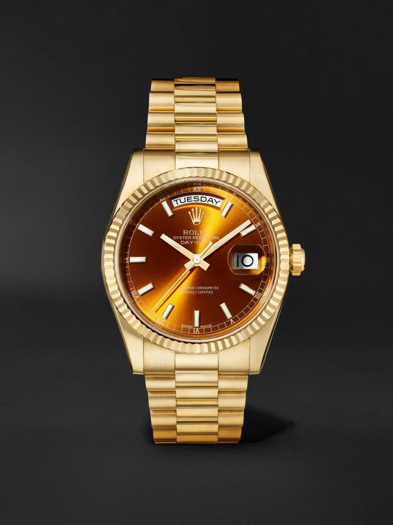 Rolex King Midas appears on Mr Porter - WATCHPRO USA