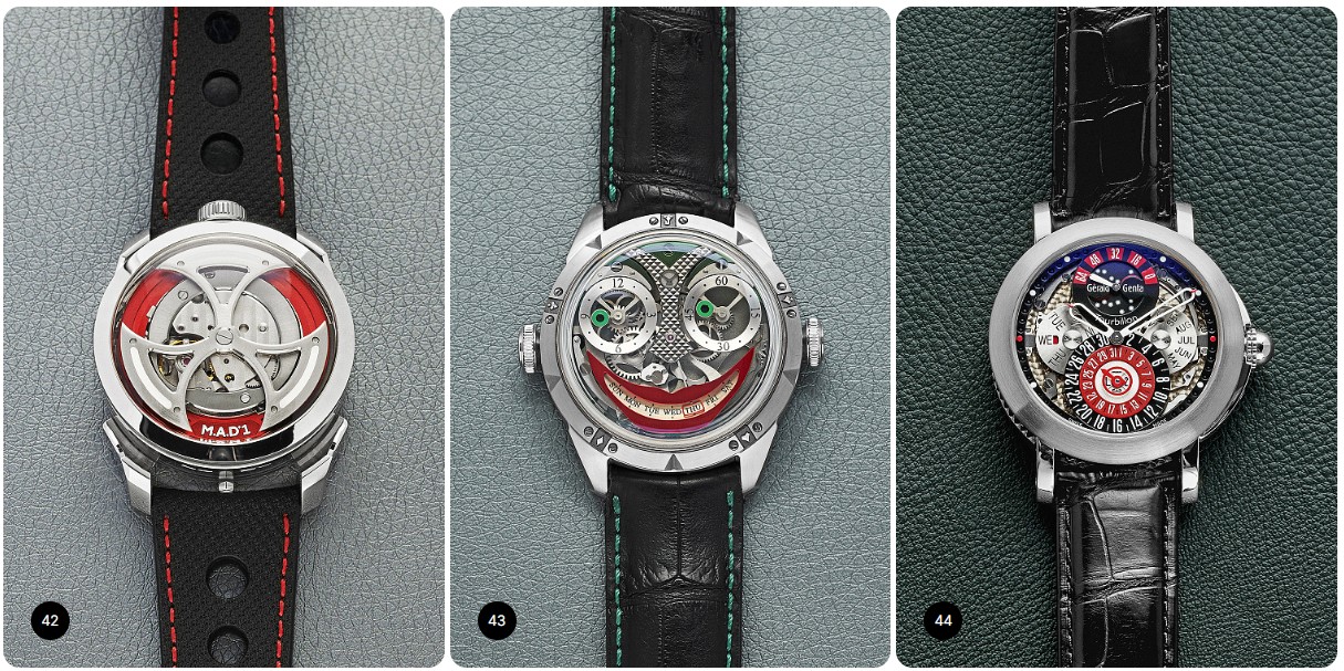 Ineichen Auctioneers features its five best watches with an open-worked ...