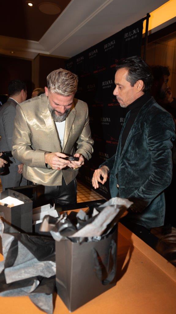 Marc Anthony unveils his first watches designed for Bulova