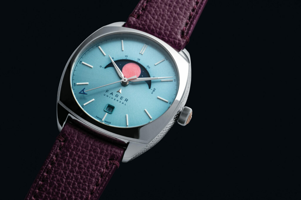 Moon rises for the first time over Farer watch faces - WATCHPRO USA