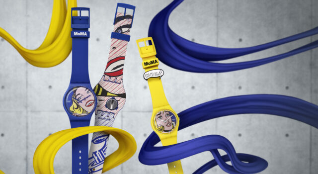 Swatch honors Roy Lichtenstein with latest MoMa watches