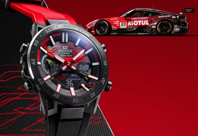 Casio’s new EDIFICE incorporates design from NISMO racing car