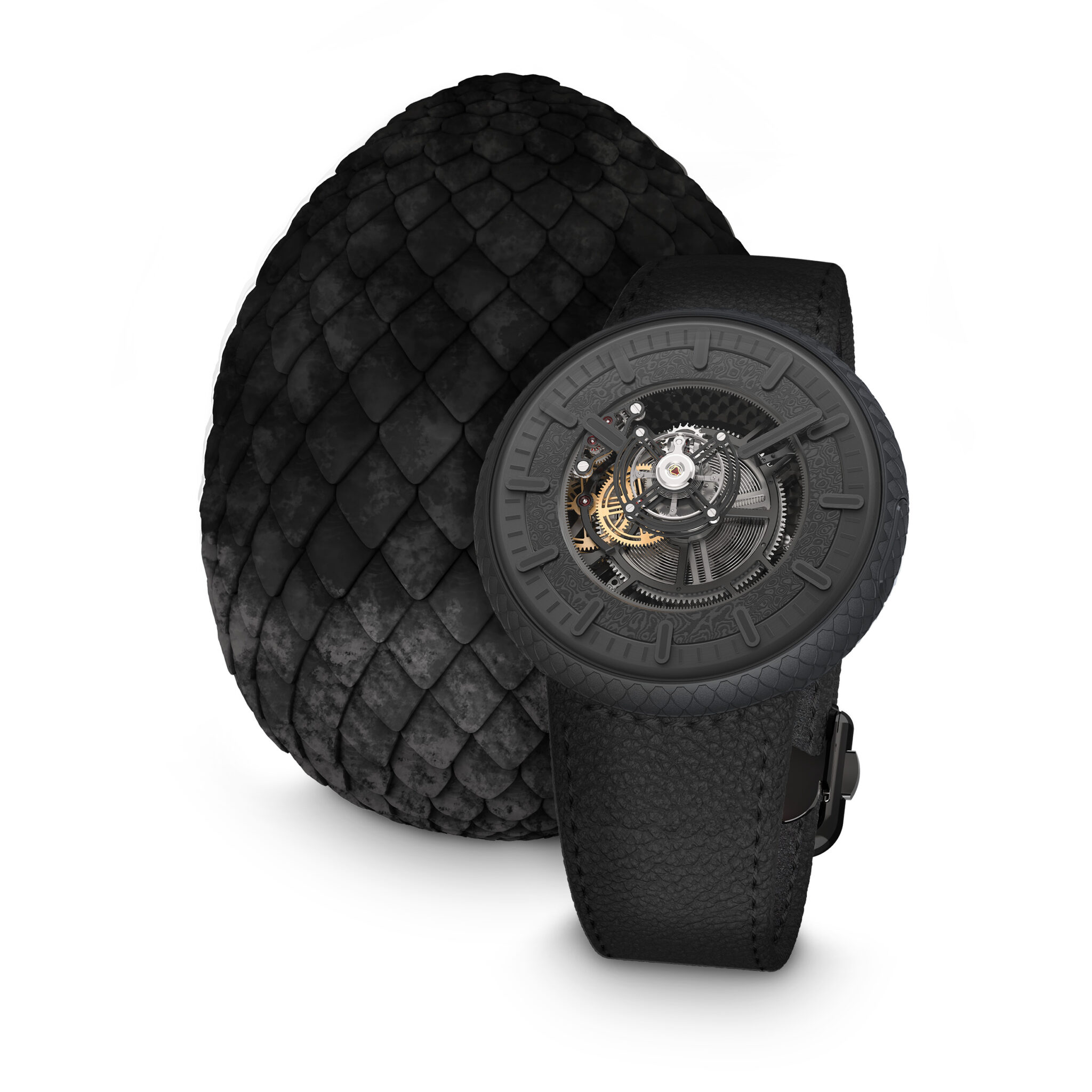 Kross Studios honors dragons of Game of Thrones in floating tourbillon timepieces
