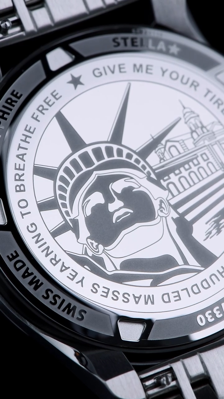Ellis Island inspires Stella Watch Company's first GMT - WATCHPRO USA