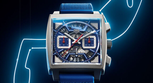 TAG Heuer expands Monaco offering with three new skeleton dials