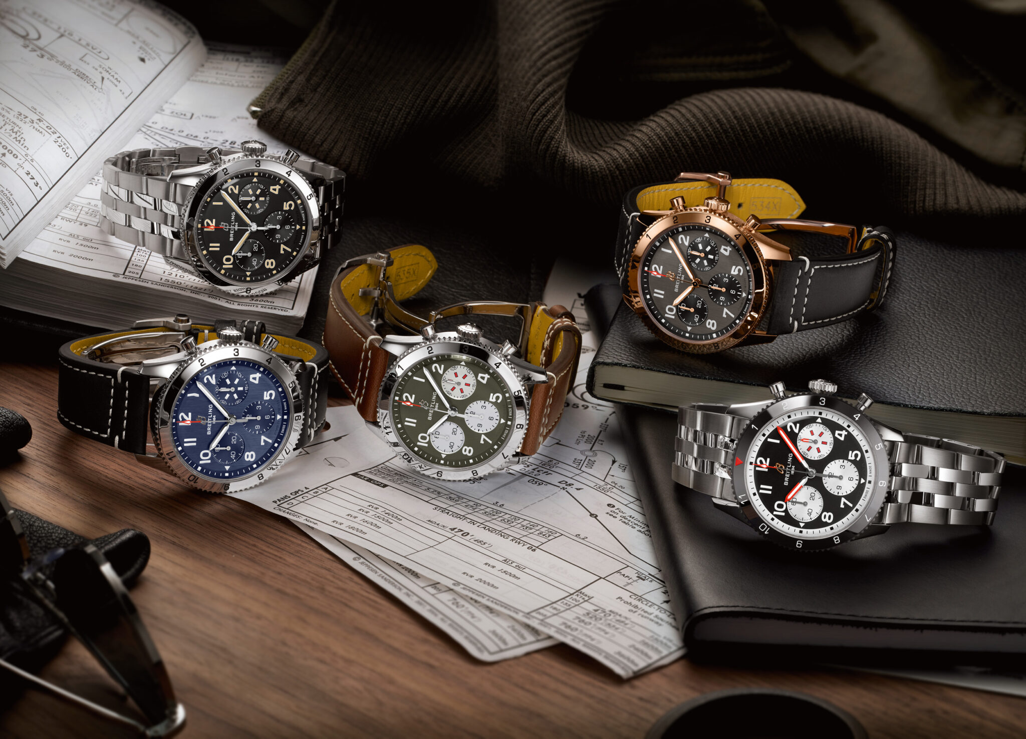 Breitling broadens chronograph catalog with updated Co-Pilots ...