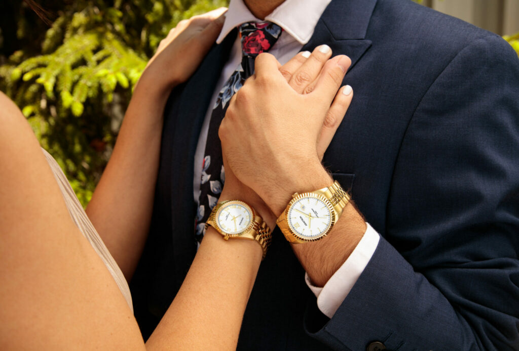 Friends' Ross and Rachel wedding watches by Armitron