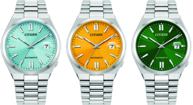 Citizen’s colorful automatics are a breakout summer hit