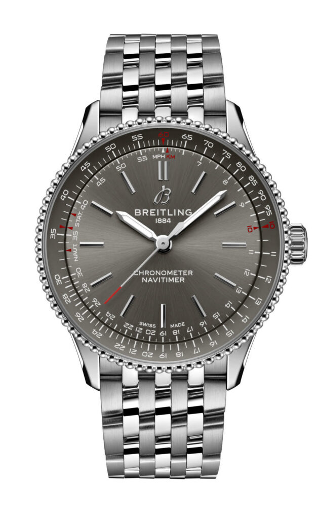 Charlize Theron unveils new Breitling Navitimer models