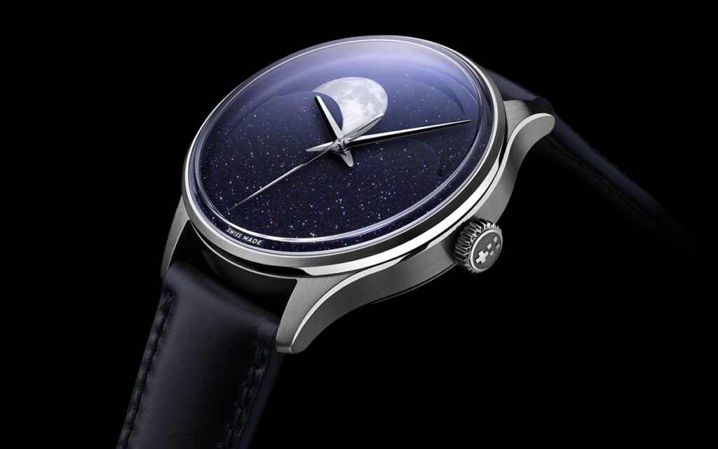 New moon rises over Christopher Ward C1 Moonphase - WATCHPRO USA