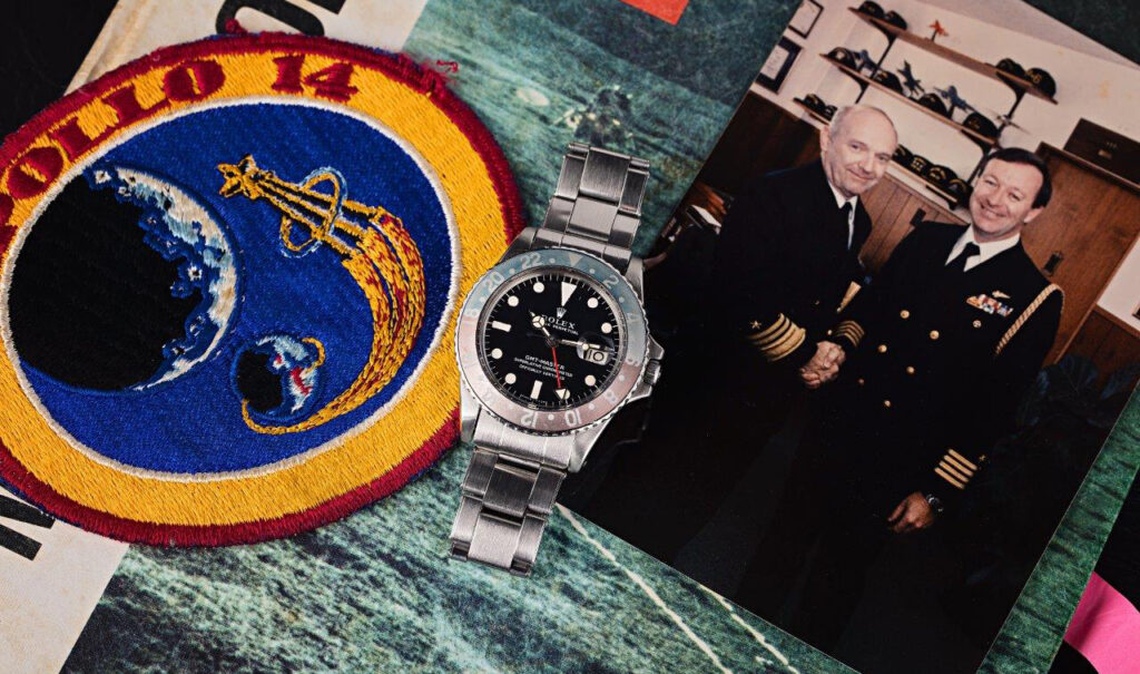 Captain Tom's Apollo 14 Rolex GMT Master up for auction - WATCHPRO USA