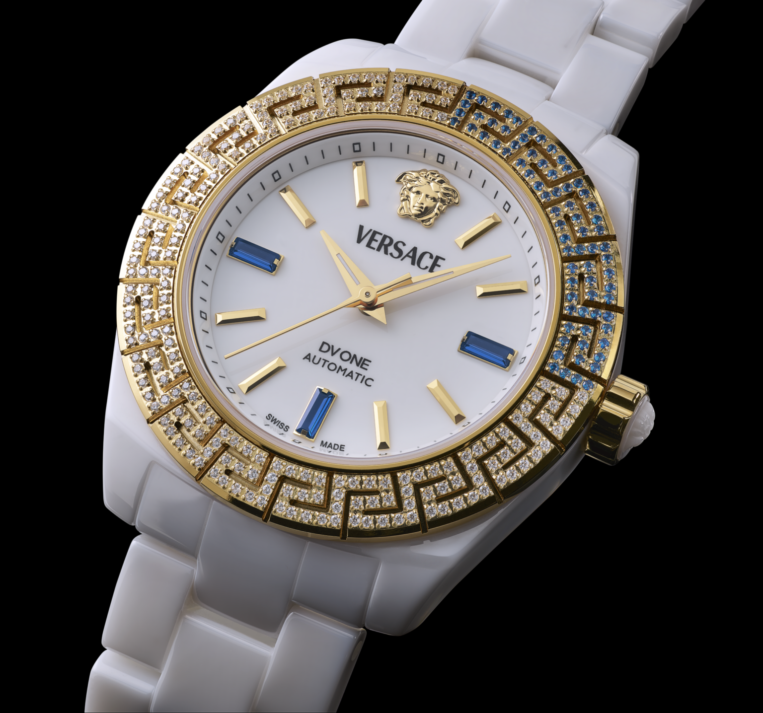 Versace shows its love of diamonds in latest capsule watch collection ...
