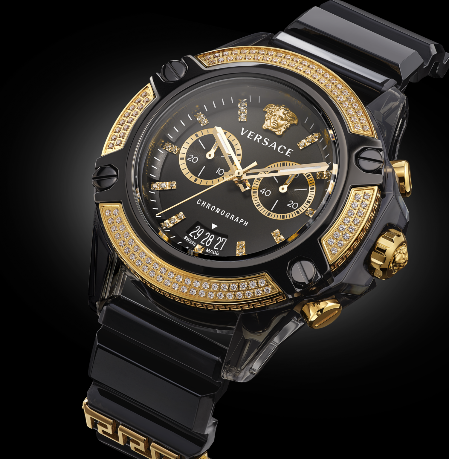 Versace shows its love of diamonds in latest capsule watch collection ...