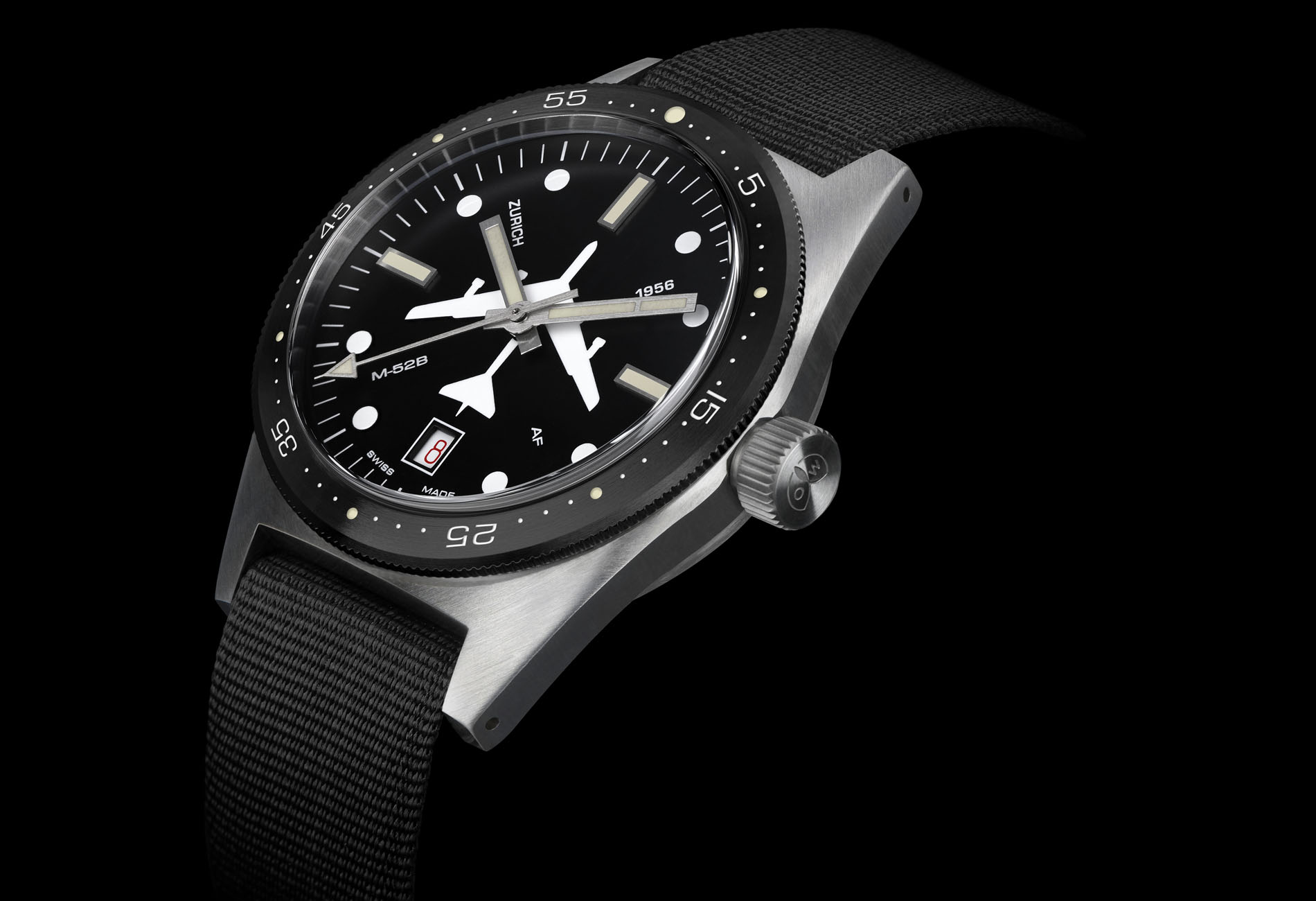 Ollech & Wajs brings back its US Airforce B52 bomber watch - WATCHPRO USA