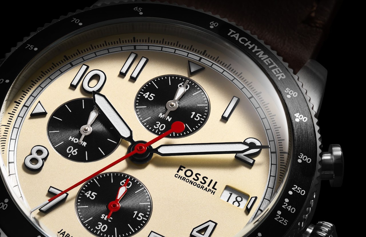 Fossil Sport Tourer enters affordable chronograph race - WATCHPRO USA