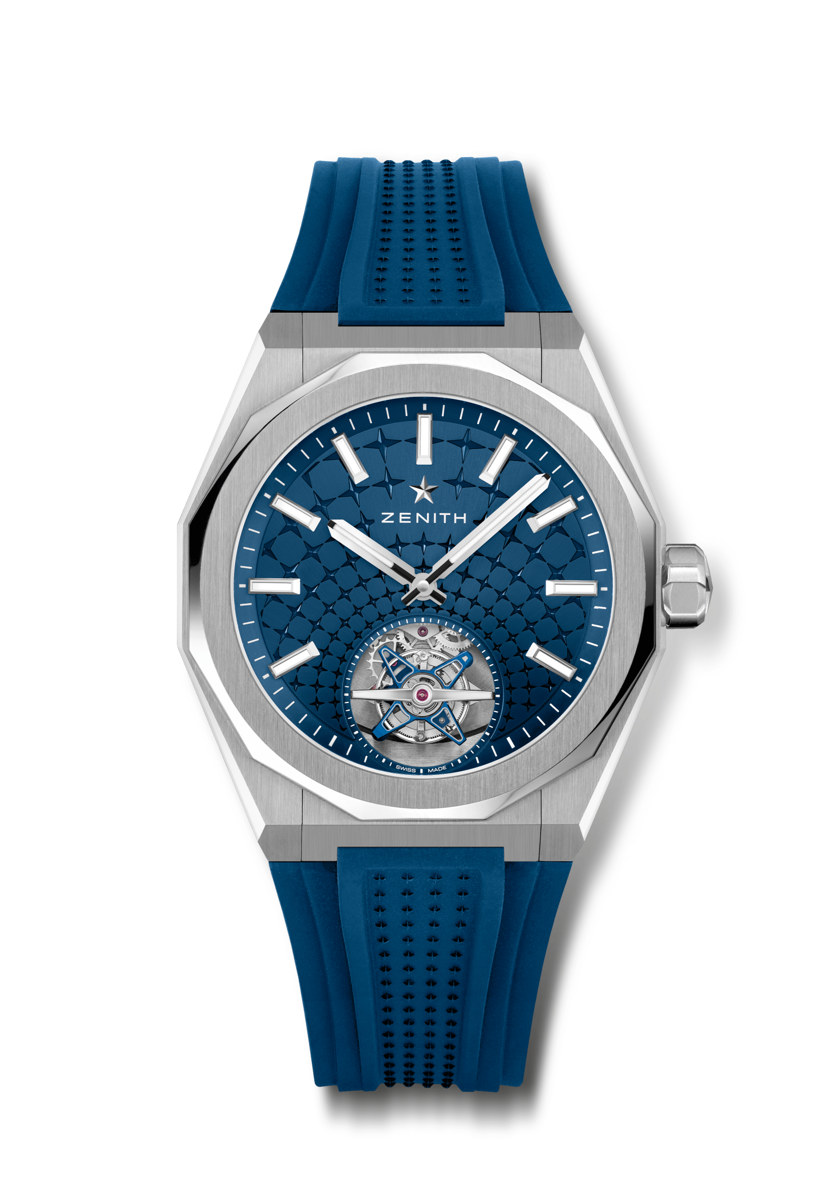 Zenith adds high frequency tourbillon to sporty Defy Skyline watch ...