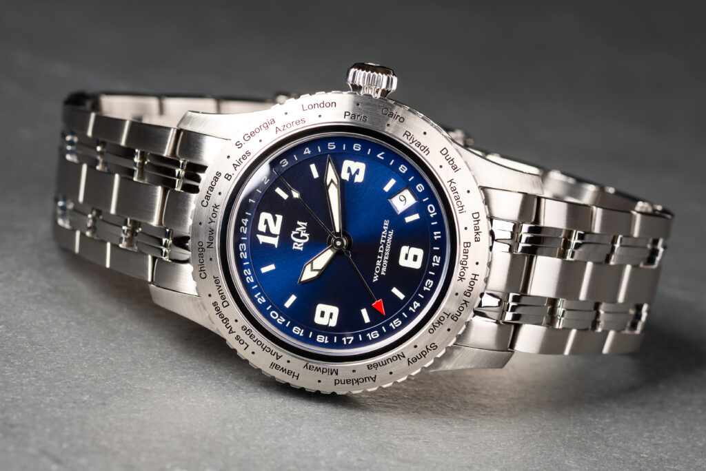 RGM appeals to travelers with latest Model 500 GMT watch - WATCHPRO USA