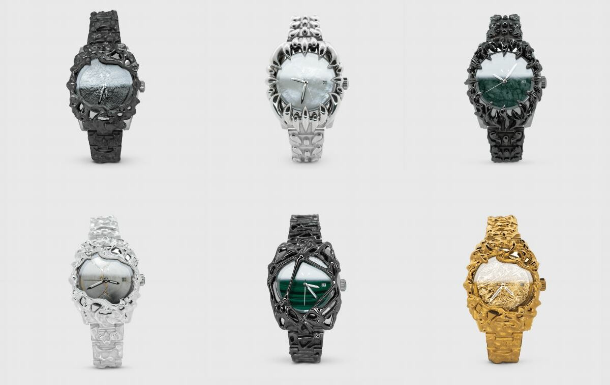 Alabaster Industries avant-garde alien timekeepers - WATCHPRO USA