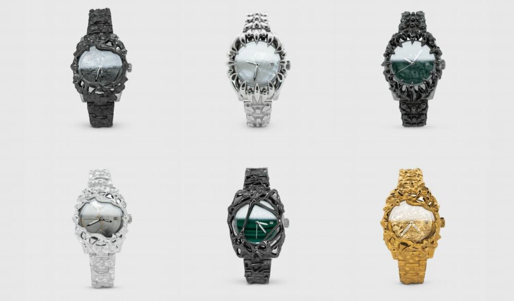 Alabaster Industries avant-garde alien timekeepers - WATCHPRO USA